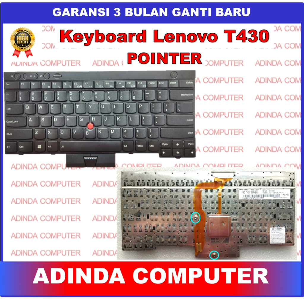 Lenovo Thinkpad T430 T430i T430S Pointer Keyboard | Shopee Philippines