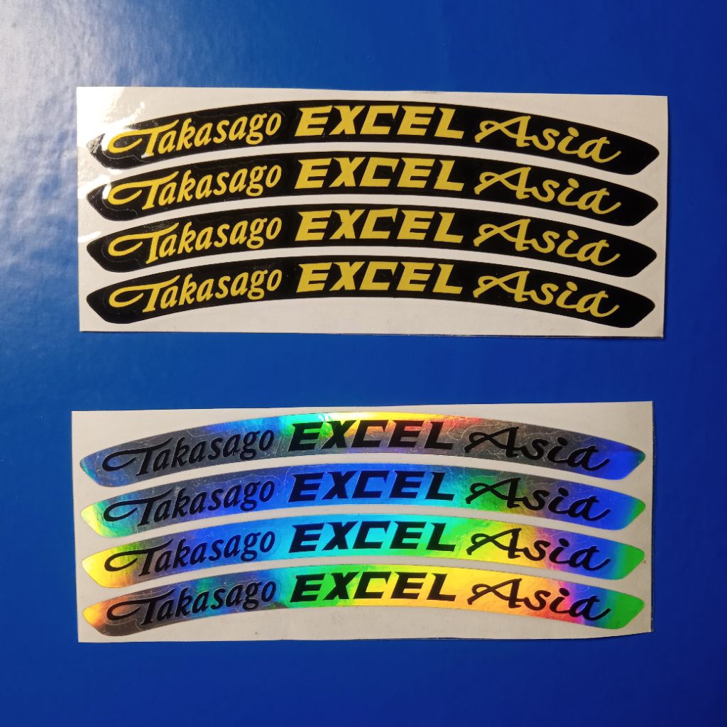 Takasago Excel Asia Rim Cutting Sticker | Shopee Philippines