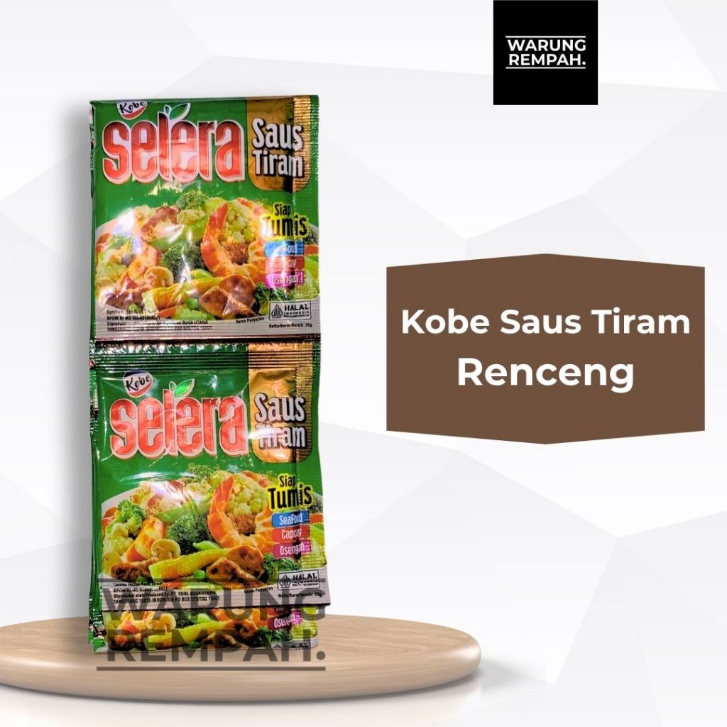 Kobe Selera Oyster Sauce 10 Sachets 1 Pack Ready to Fry | Shopee ...