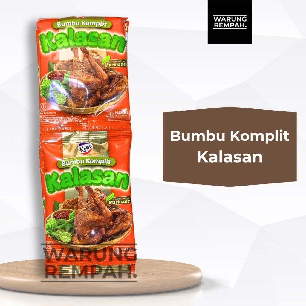 Kobe Complete Seasoning Kalasan 12 Sachets 1 Pack | Shopee Philippines