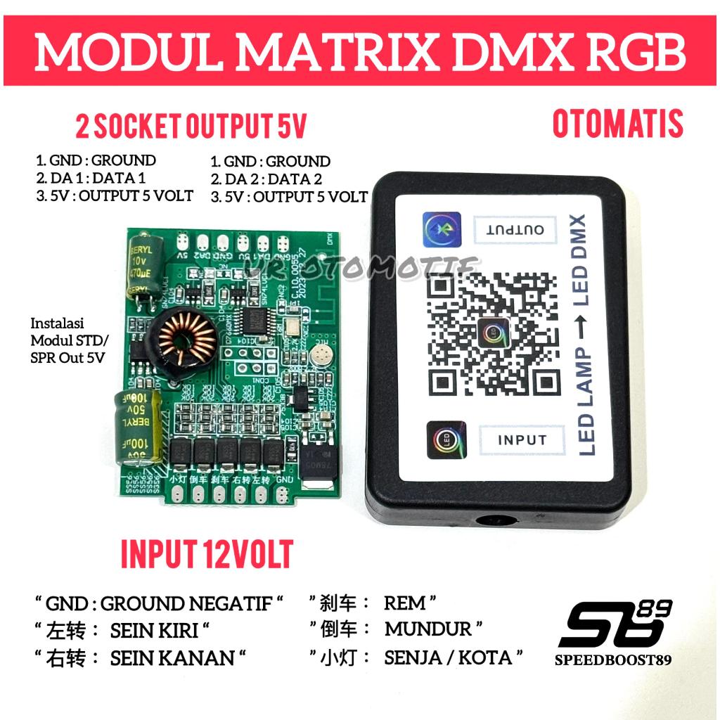 UR MATRIX MODULE DMX RGB PCB / MATRIX RGB BLUETOOTH APP EYEBROW LAMP ...