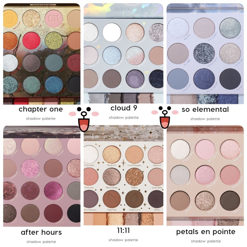COLOURPOP Colorpop Eyeshadow Palette: Day Dreaming, So Elemental ...