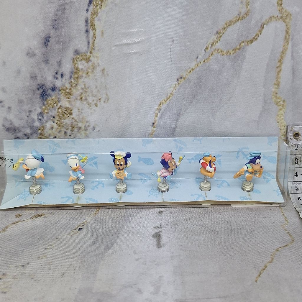Tokyo Disneysea Baby Mascot Mini Figure With Suction Cups Retro Mickey ...