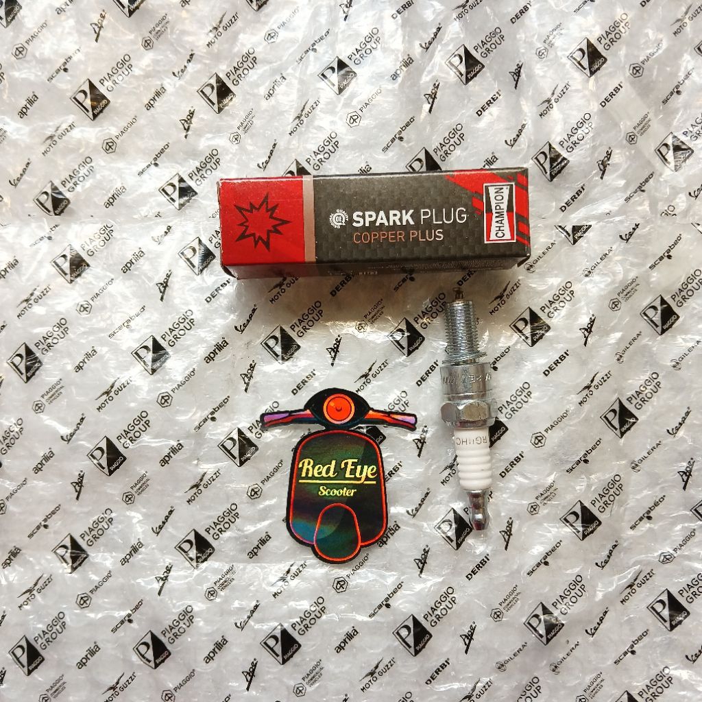 Champion Piaggio Liberty 100 Spark Plug - Zip 100 | Shopee Philippines