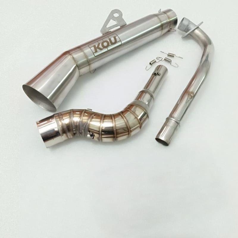 Open pipe KOU MAHACHAI for xrm 100/125 wave 100/125 smash115 fury 125 ...