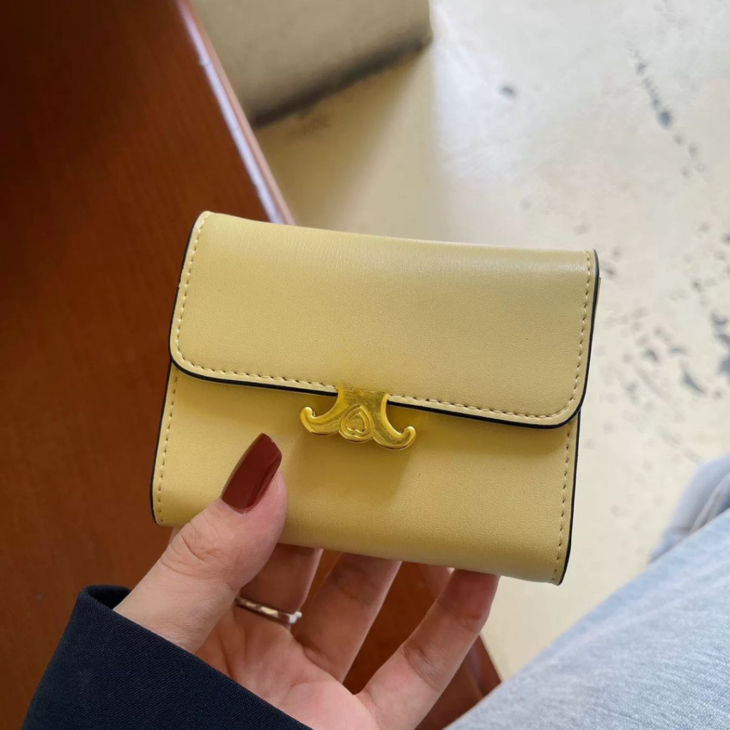 Q-ce-036 (10X8) Folding Wallet Synthetic Leather Card Wallet Woman ...
