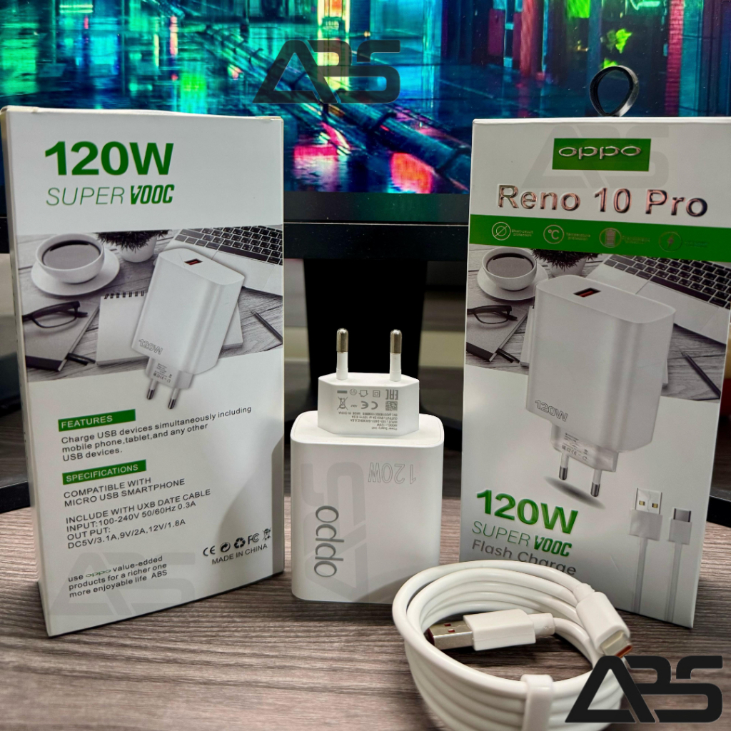 Charger OPPO RENO 10 PRO 5G 120 W Fast Charger Micro And Type C Casan ...