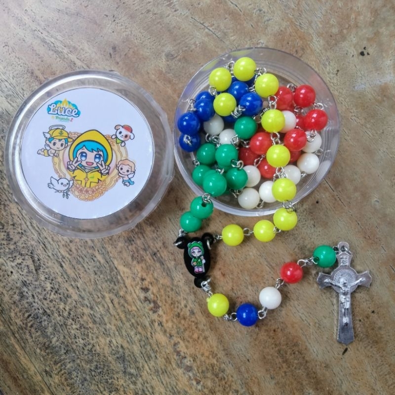 Rosario CHAIN LUCE EDITION, ROSARIO YEAR OF YUBILIUM LC001 | Shopee ...