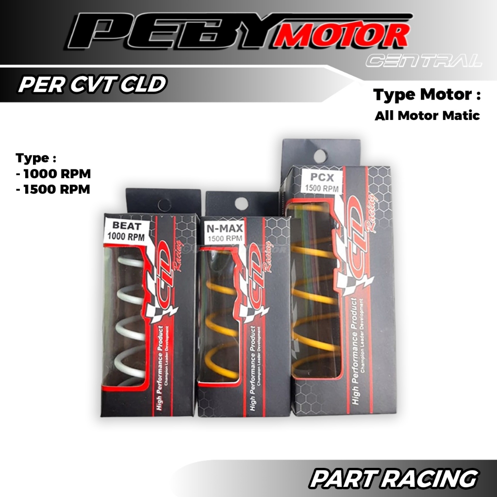 Per CVT Beat 1000Rpm Vario PCX 1500Rpm Nmax Aerox 1500Rpm CLD | Shopee ...