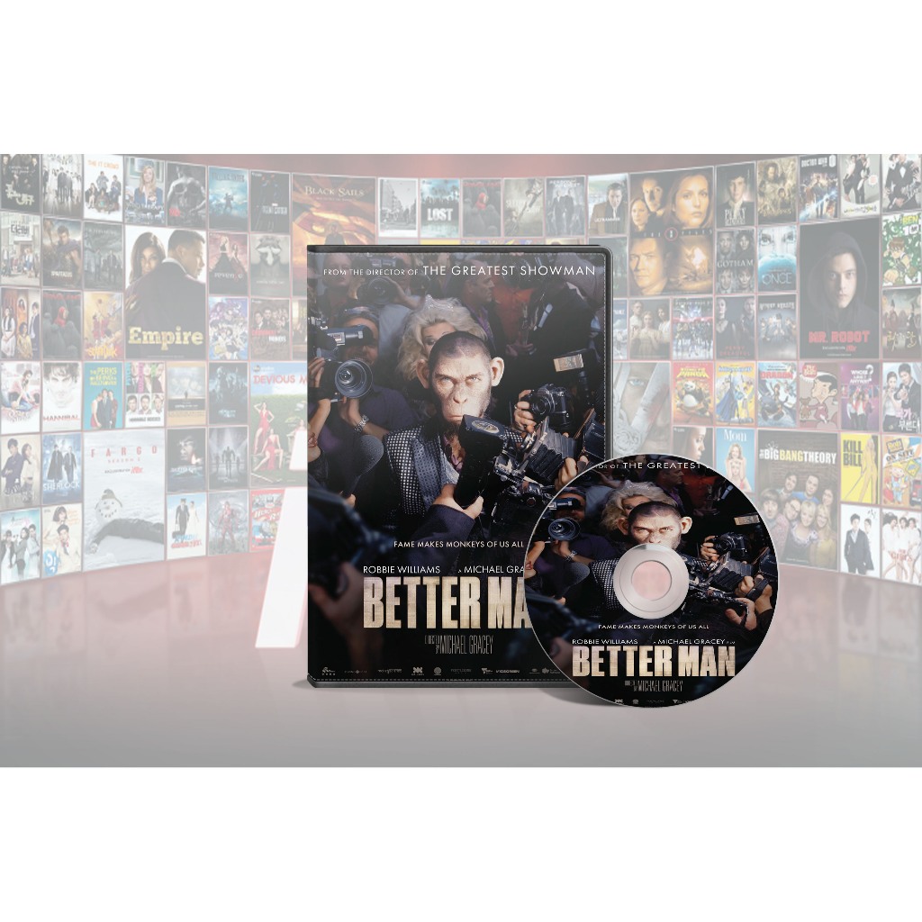 Better Man DVD Film (2024) | Shopee Philippines