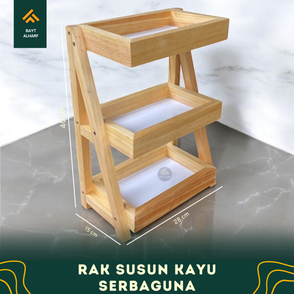 Aesthetic kitchen onion and spice rack, 3 tier multi-purpose rack ...