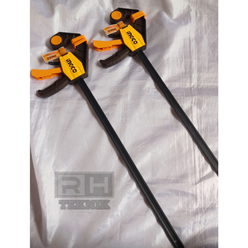 KAYU Ingco HQBC01603 F 18 Inch Bar Clamp Wood Vise Glass Clamp Tool ...