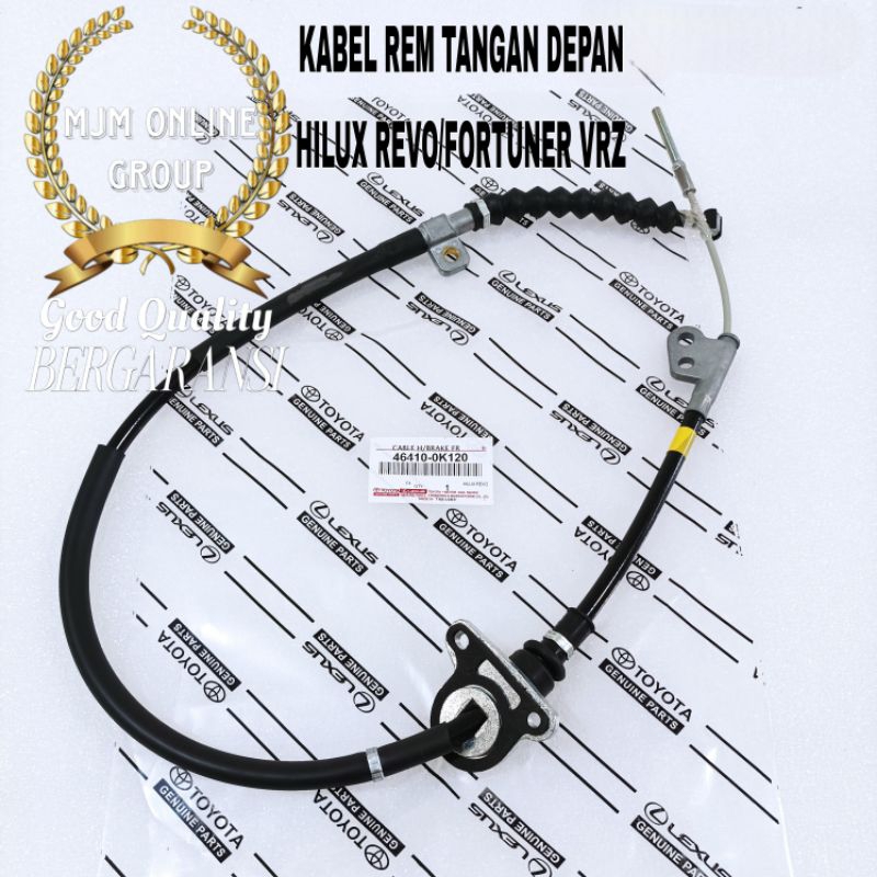 Toyota HILUX REVO FORTUNER VRZ FRONT HAND BRAKE CABLE | Shopee Philippines