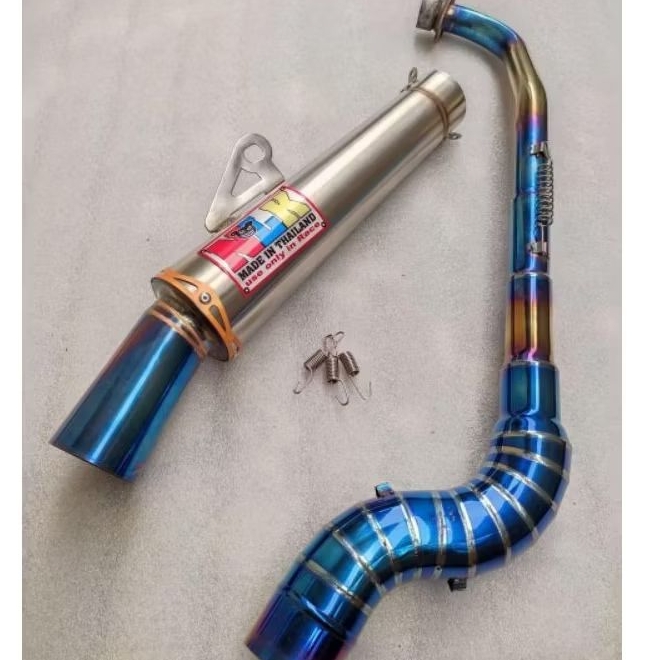 Nlk Pipe canister contour open specs exhaust Pipe for Wave 125 Xrm 110/ ...