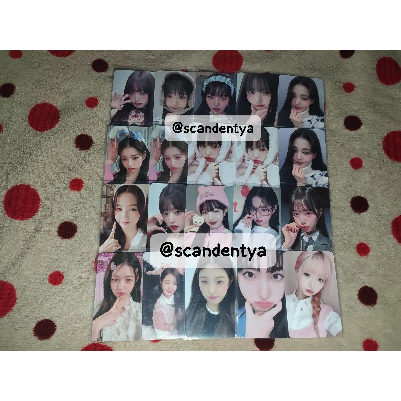 [ Read DESCRIPTION ] GATCURA PHOTOCARD OFFICIAL IVE IZONE WONYOUNG WONYO REI LIZ GAEUL YENA ...
