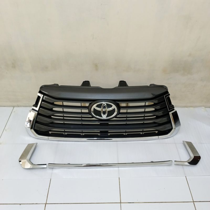 List grill innova reborn facelift 2021 up original toyota | Shopee ...
