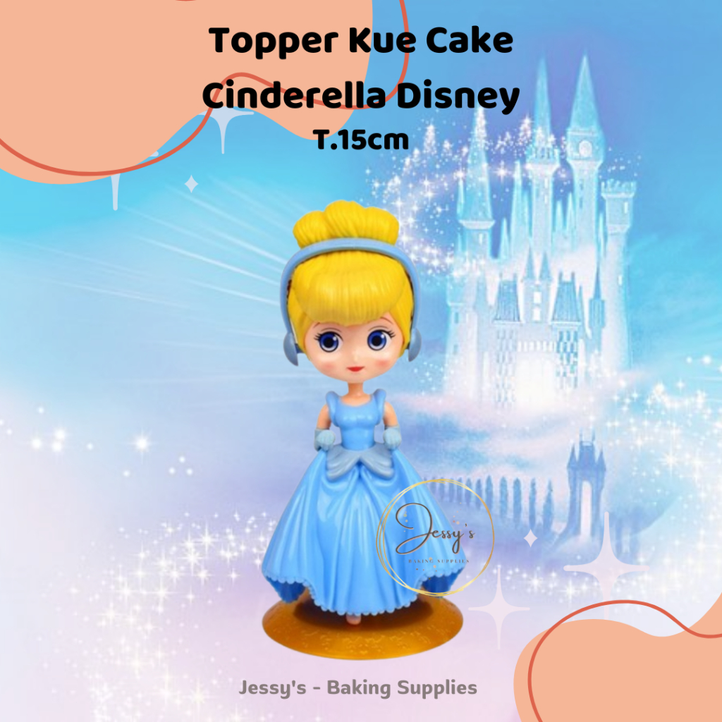 Cinderella Disney Princess Disney Princess Cake Topper | Shopee Philippines