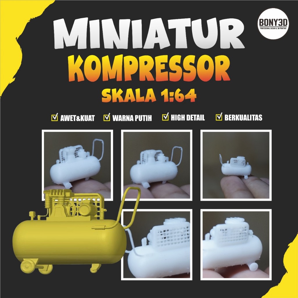 1/64 Scale Air Compressor | Diecast Compressor | Miniature Compressor ...