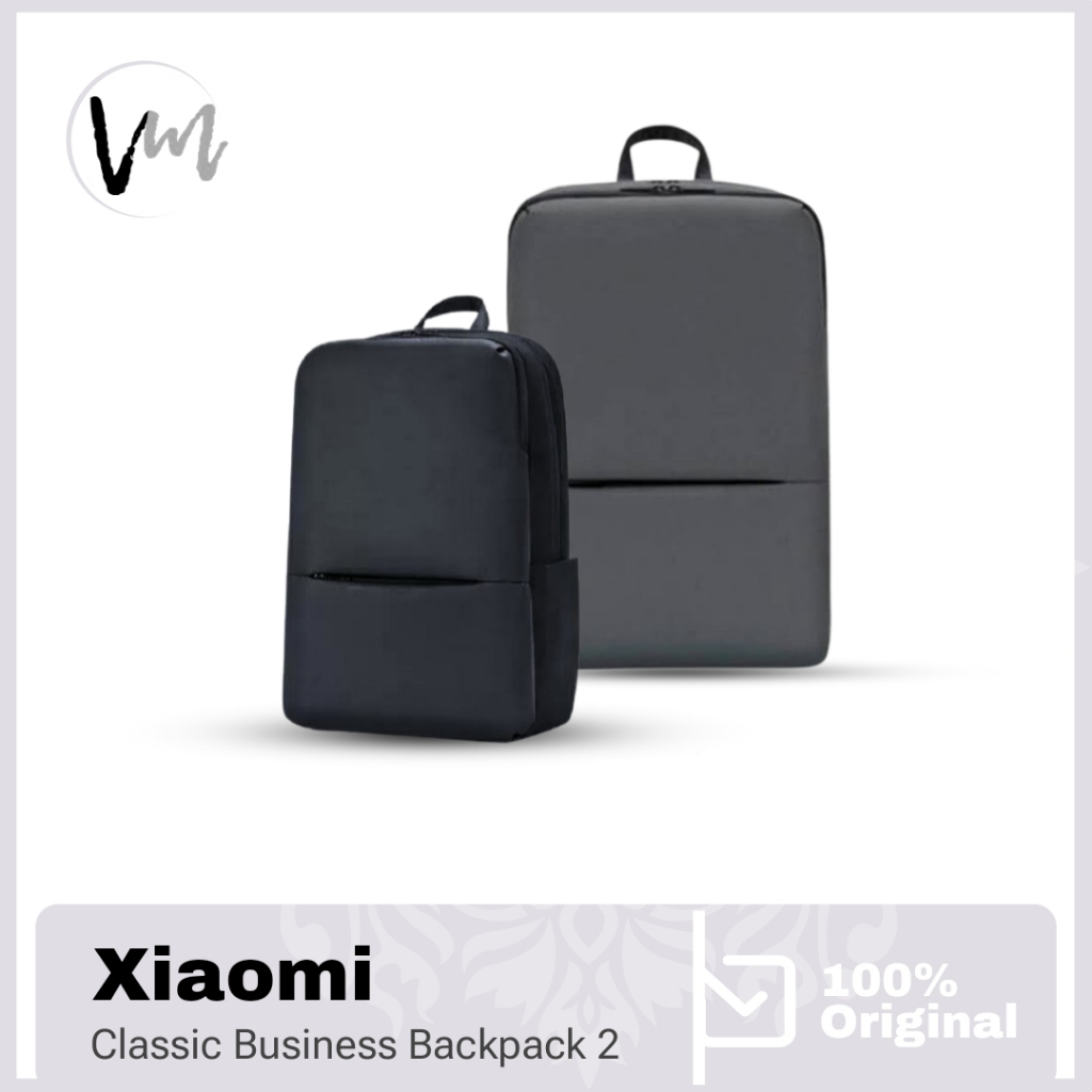 Xiaomi Classic Bag Business Backpack 2 - Mi Laptop Backpack | Shopee Philippines