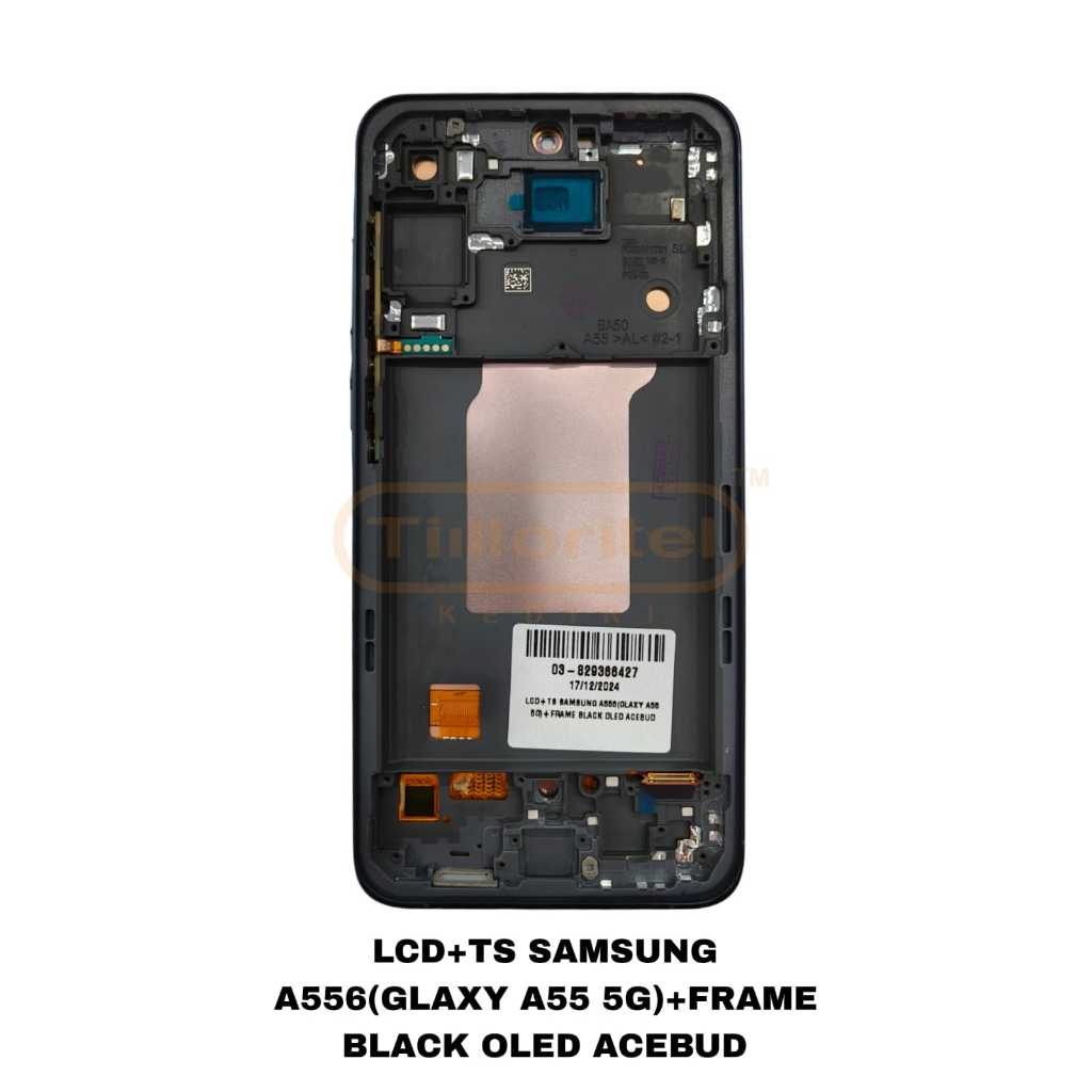 Lcd+ts SAMSUNG A556(GLAXY A55 5G)+BLACK OLED ACEBUD FRAME | Shopee ...