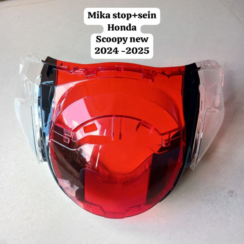 Rear light glass mica + turn signal for honda scoopy new 2024 - now the ...