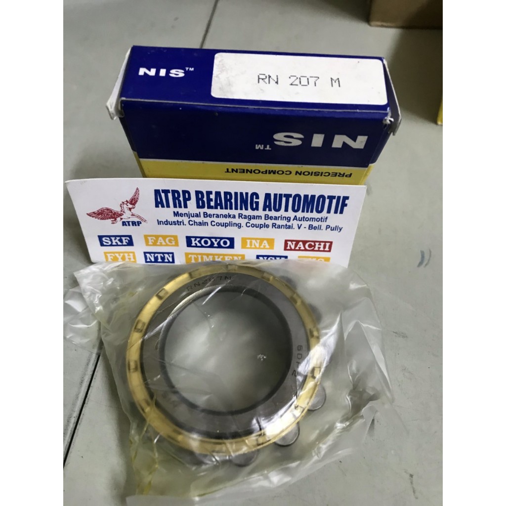 Cylindrical ROLLER BEARING RN 207 M EXTERNAL RN207M NIS | Shopee ...