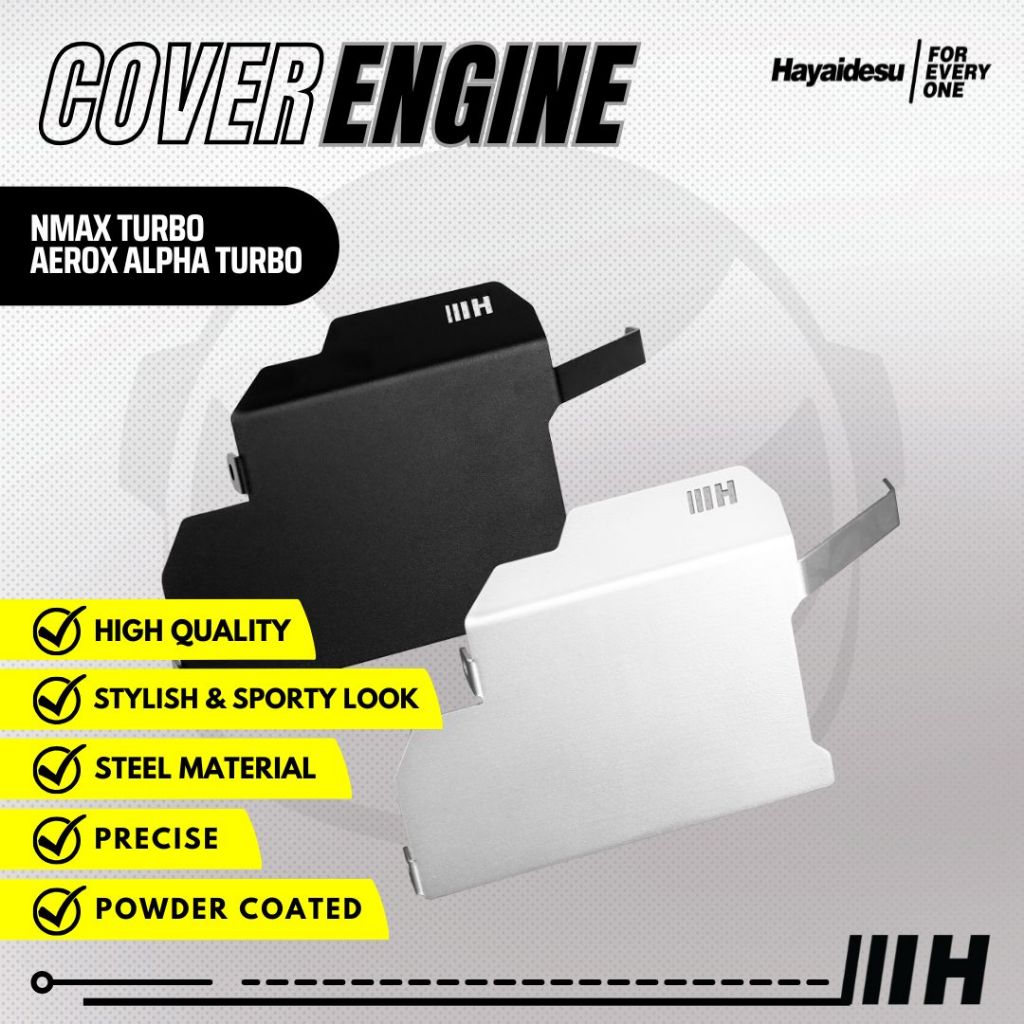 MESIN Engine Cover Lower Protector for Yamaha NMAX TURBO & AROX ALPHA ...