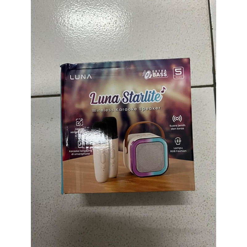 Luna STARLITE WIRELESS KARAOKE SPEAKER 5 Watt | Shopee Philippines