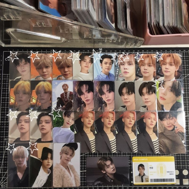 Pc PHOTOCARD TXT YEONJUN LIGHT PROMISE M3, MOAKIT, IDC MOA CAMPUS ...