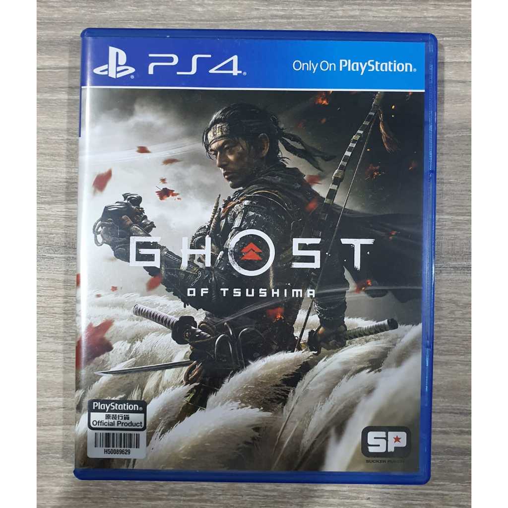 BD PS4 Cassette Ghost Of Tsushima Game Playstation 4 Used Second Hand ...
