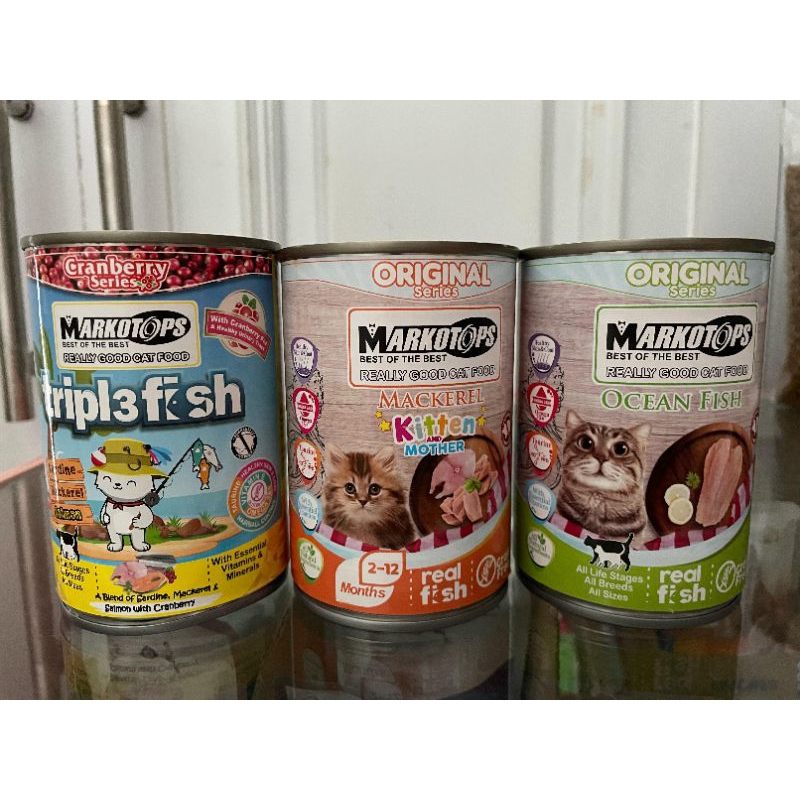 Markotops wetfood 400gr | Shopee Philippines