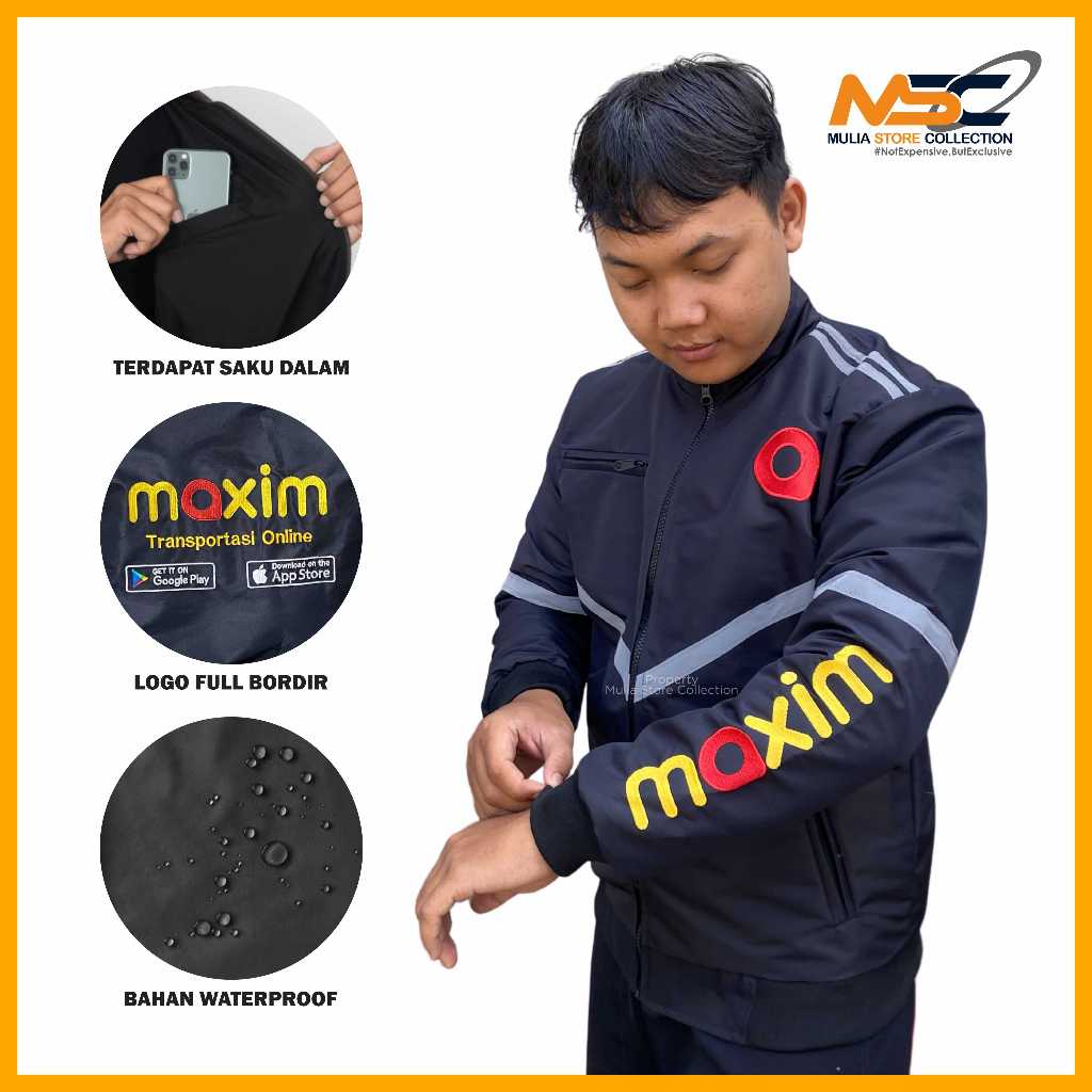 Latest Maxim Jacket / Black Bomber Jacket / Waterproof Jacket / Online ...
