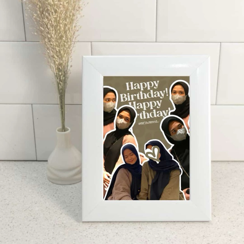Wordgift Frame Aesthetic Photo Frame Girl's Birthday Gift Graduation ...