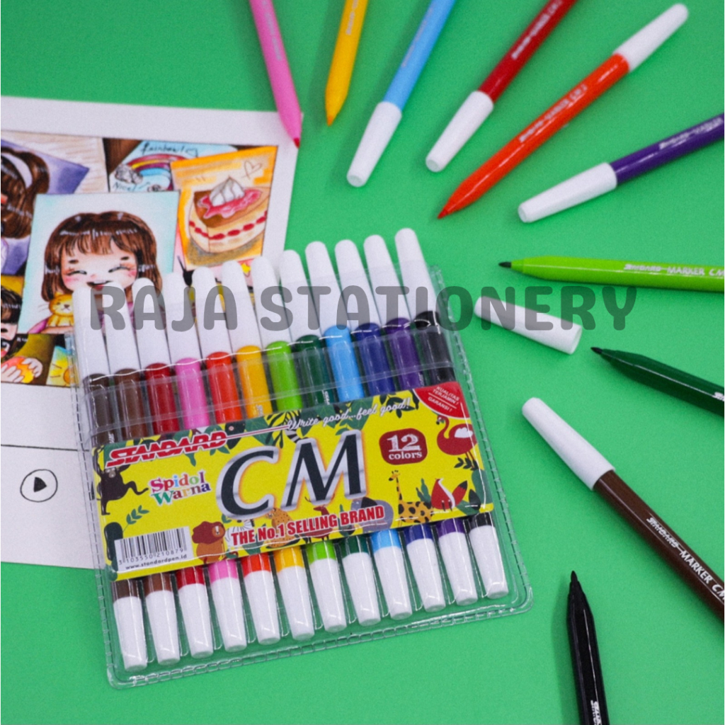 Standard Markers Coloring Marker Colors Child Marker / Standard Color ...