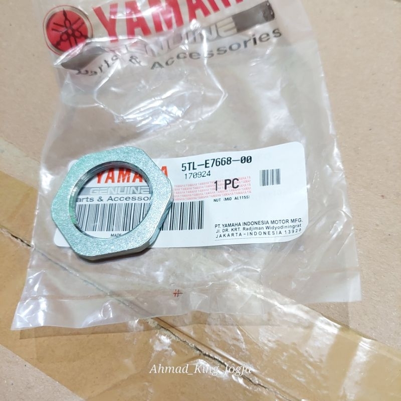 Double clutch pulley nut mio sporty smil soul fino original yamaha 5tl ...