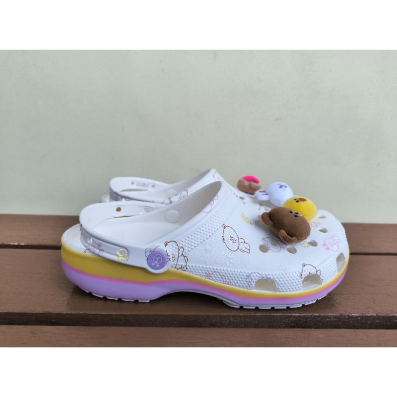Crocs Line Friends Classic Clog Sandals - M10 | Shopee Philippines