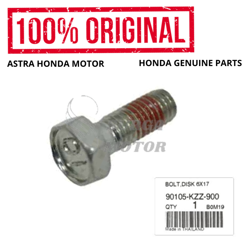 Disc Plate Bolt 6x17 R 8x20 ADV 150 160 CRF Super Cub C125 Vario 125 ...