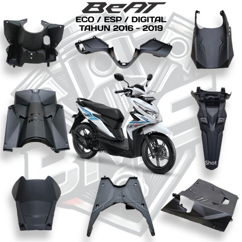Honda BeAT ESP DIGITAL / BEAT ECO Motorcycle Body 2016 - 2019 PNP BEAT ...