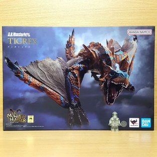 Limited EDITION SH Monsterarts Tigrex Flying Wyvern Figure SHM MONSTER ...