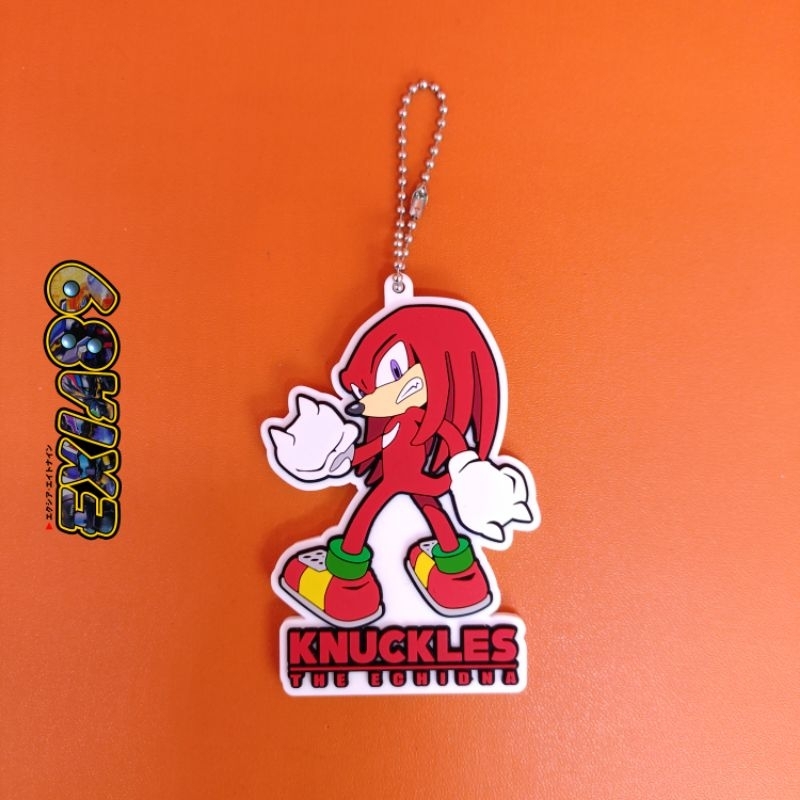 Sonic The Hedgehog Rubber Mascot - Knuckles | Shopee Philippines