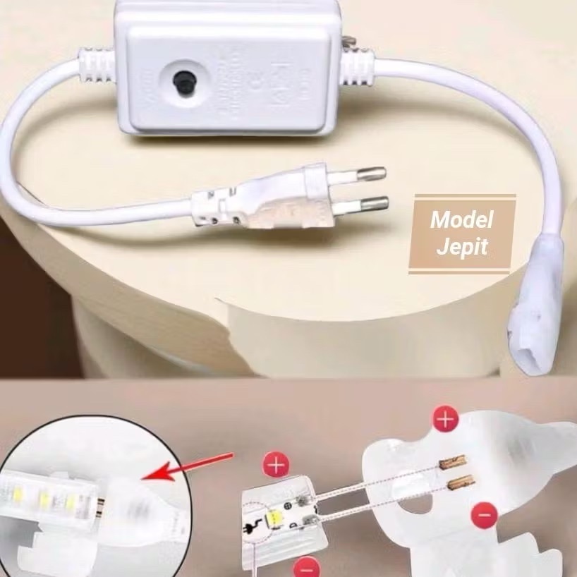 Rgb LED Strip Socket Clip Model - Flashing LED Strip Socket - Blinking ...