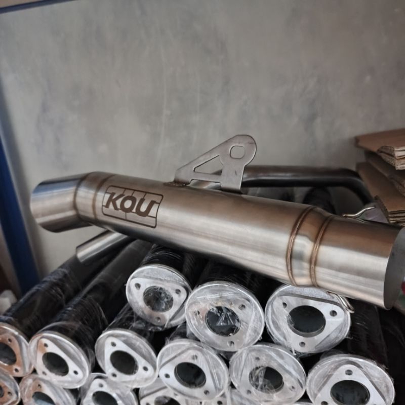 Canister only Super Open Tube type KOU MAHACHAI pipe 51mm | Shopee ...