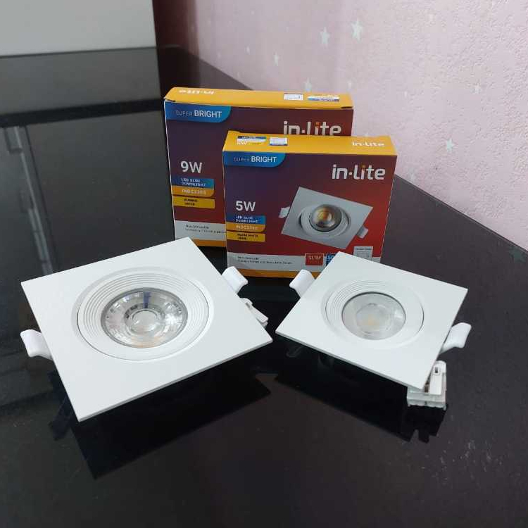 INLITE - LED SLIM DOWNLIGHT LED SPOT INDC236S 5WATT 9WATT / DOWNLIGHT ...