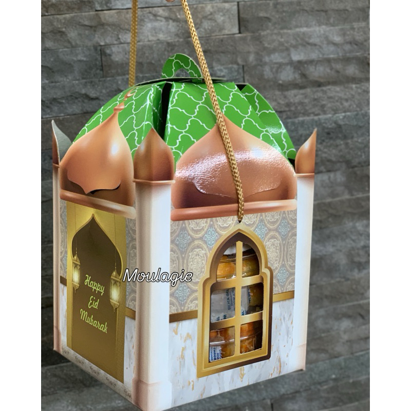 Eid UL FITRI DRY CAKE BOX CONTAINS 3 HAMPERS BOXES CONTAINS 3 JARS TO ...