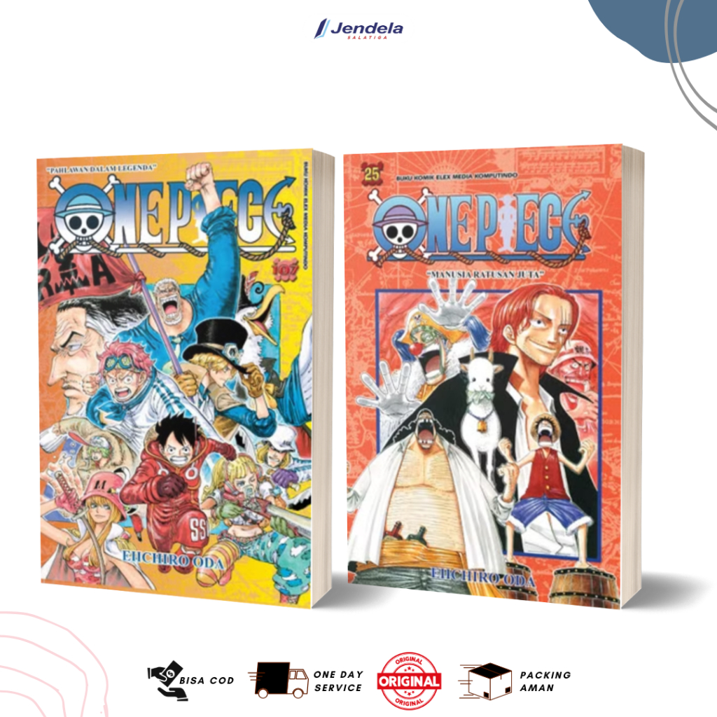 Complete One Piece Comic - Eiichiro Oda | Shopee Philippines