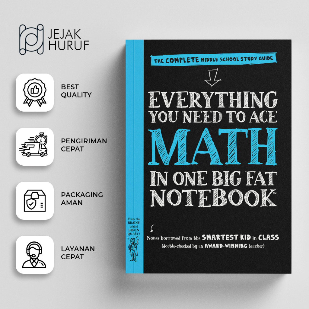 BOOK Everything you need to Ace Math in one Big Fat Notebook | Shopee ...