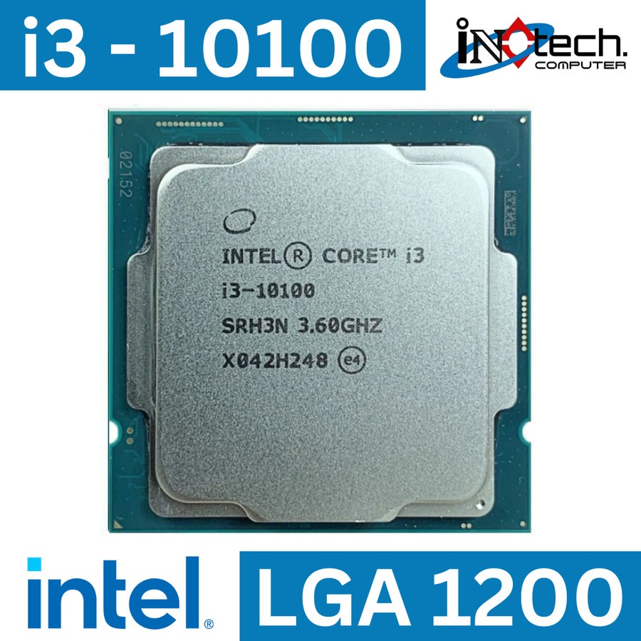 Intel core i3 8100 / 9100 / 10100 Tray Socket LGA 1150 / 1151 / 1200 | Shopee Philippines