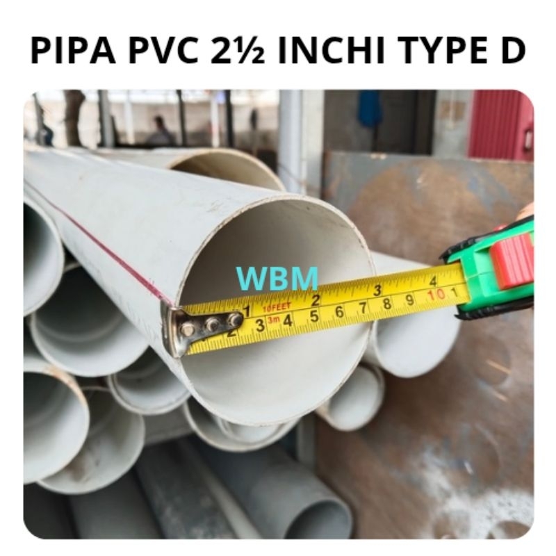 Pipe 2 1/2 inch D 35 cm thick 2 mm | Shopee Philippines