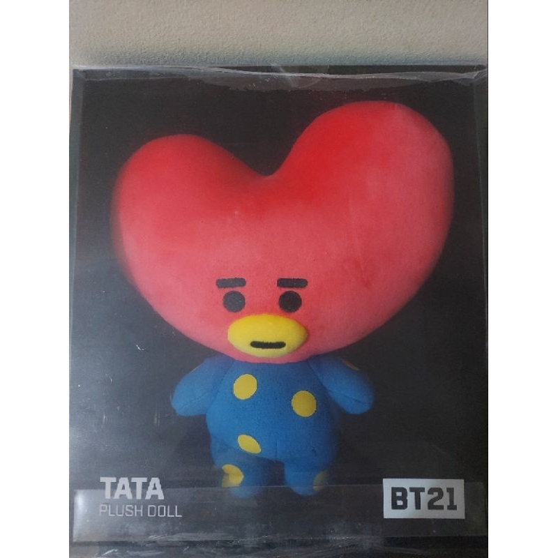 Official BT21 LINE FRIEND TATA PLUSH DOLL | Shopee Philippines