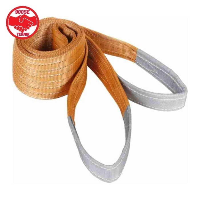 Webbing Sling Bell 6 Tons x 3 Meters Double Ply | Lifting ROPE | Shopee ...